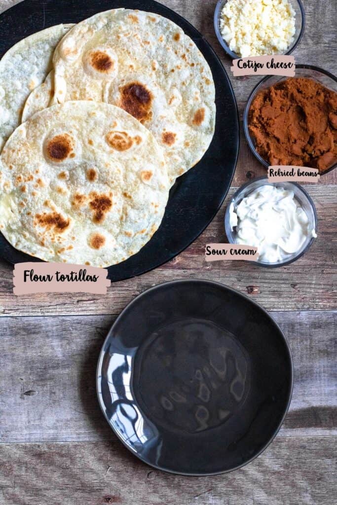 Baleadas Hondureñas Recipe - The Foreign Fork