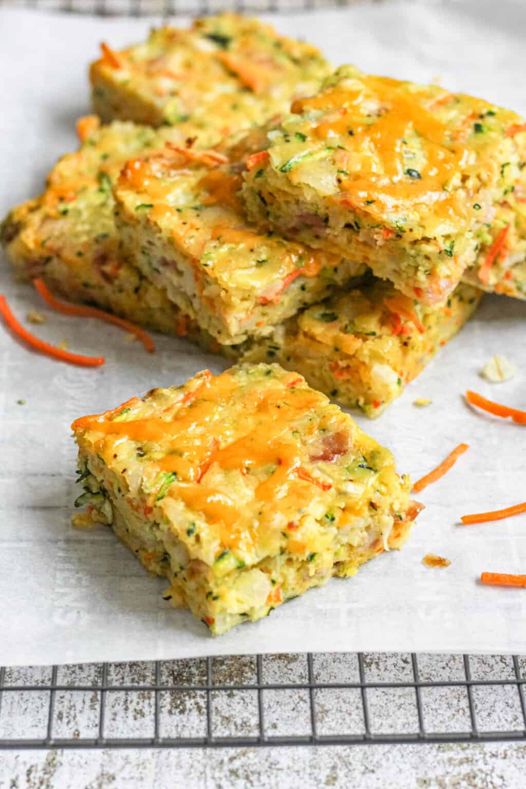 Zucchini Slice - A Popular Australian Snack! - The Foreign Fork