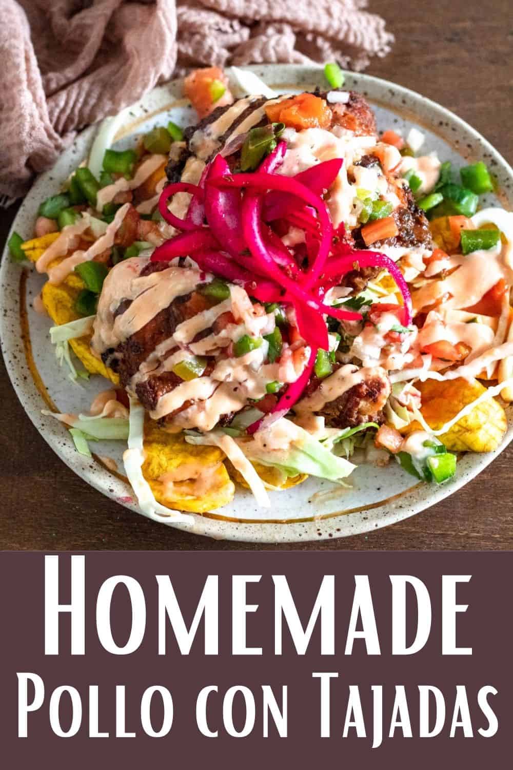 Pollo con Tajadas (Pollo Chuco) - The Foreign Fork