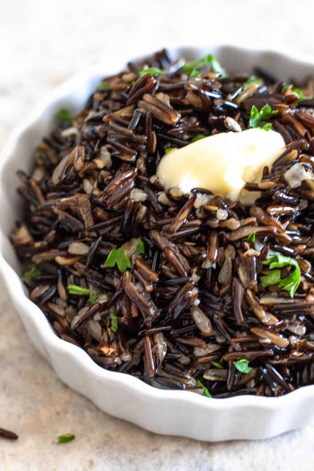 Instant Pot Wild Rice - Easier Than The Stovetop - The Foreign Fork