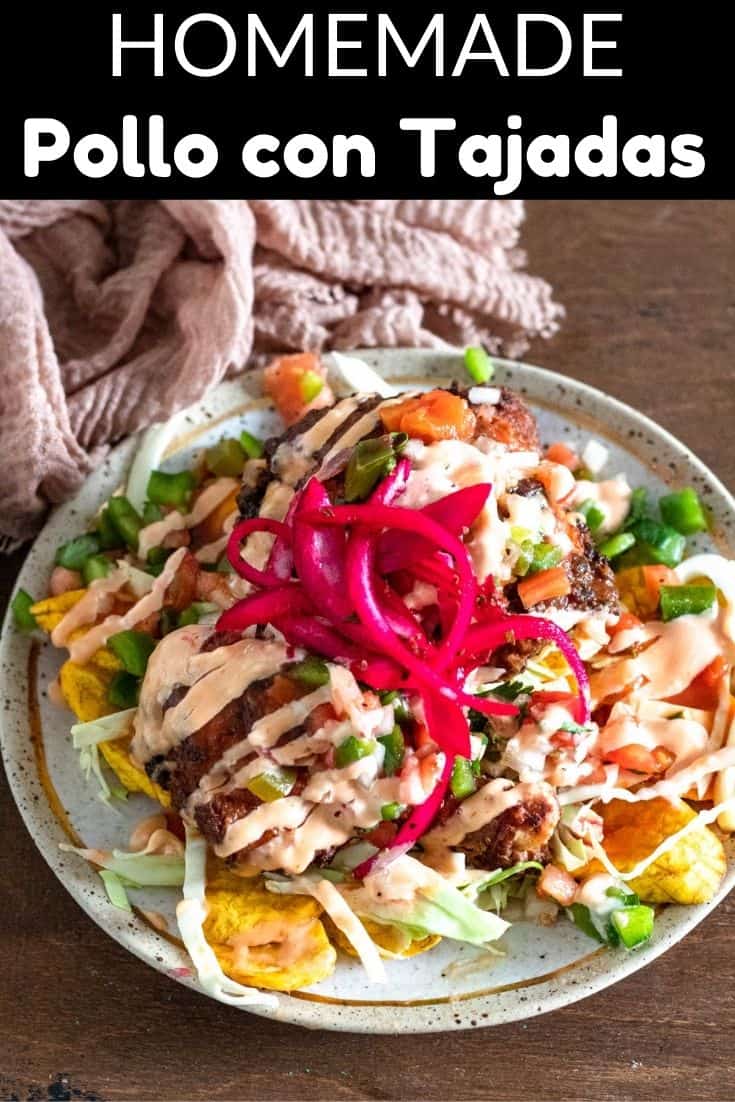 Pollo con Tajadas (Pollo Chuco) - The Foreign Fork