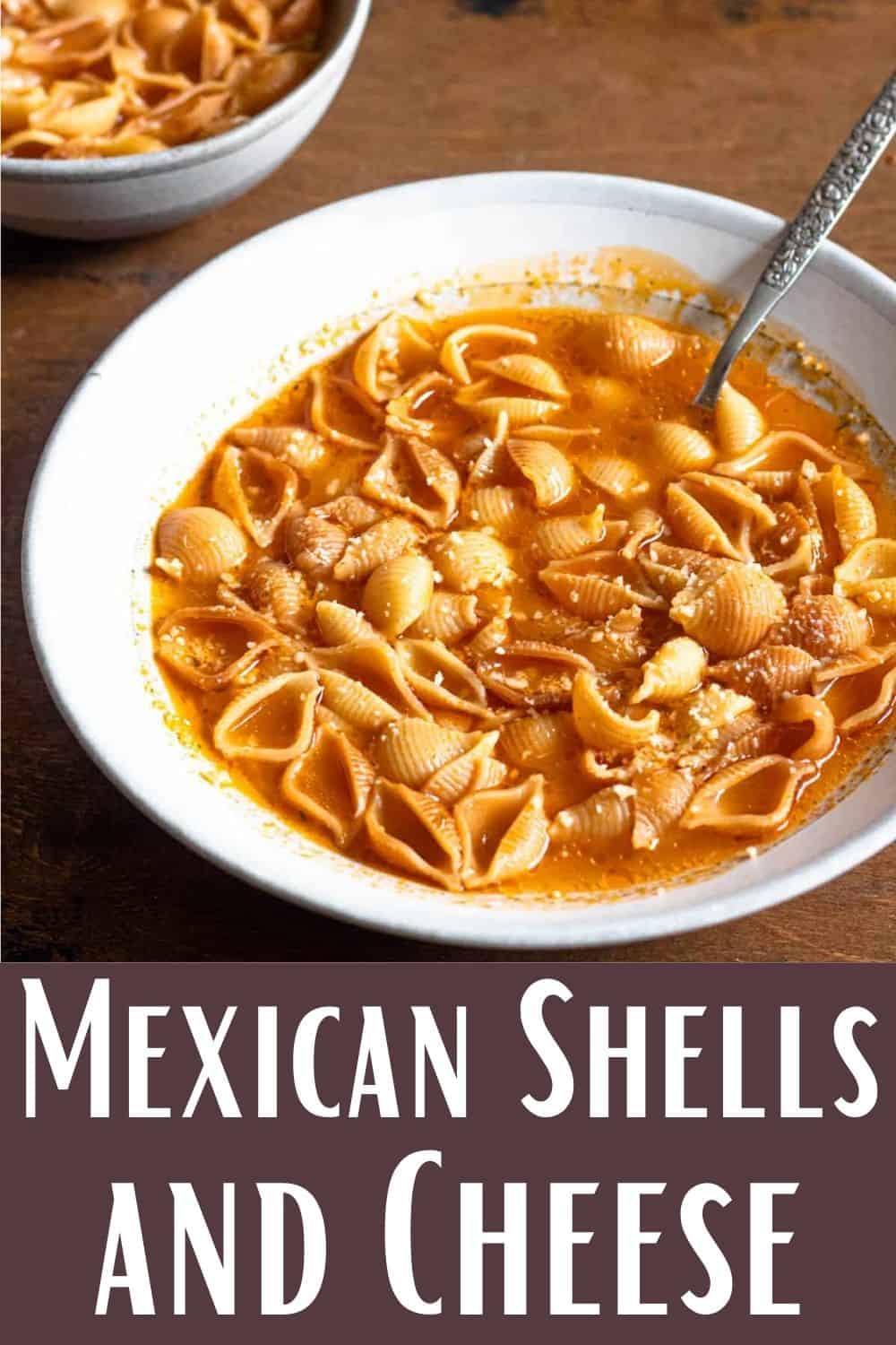 Sopita Recipe (Sopa de Conchas): Mexican Shells and Cheese