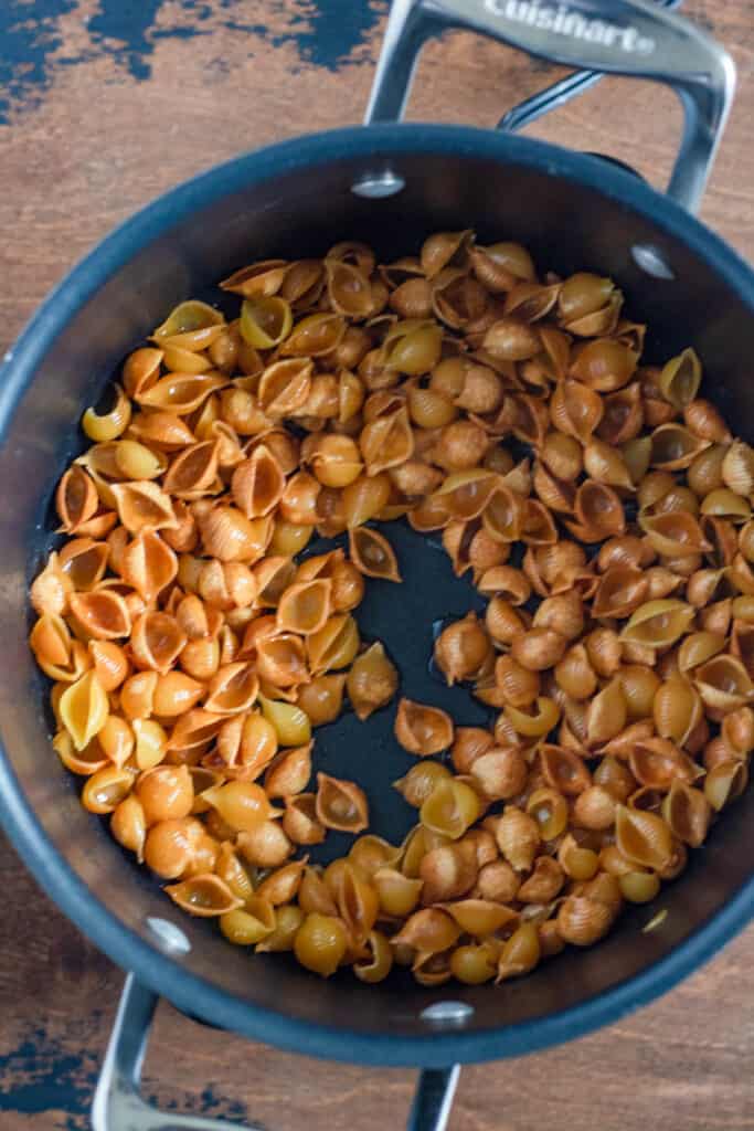 Sopa de conchas - Mexican Shells and Cheese- The Foreign Fork