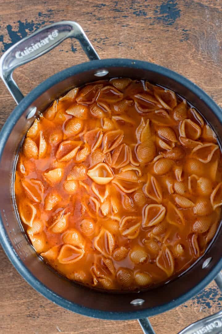 Sopa de conchas - Mexican Shells and Cheese- The Foreign Fork