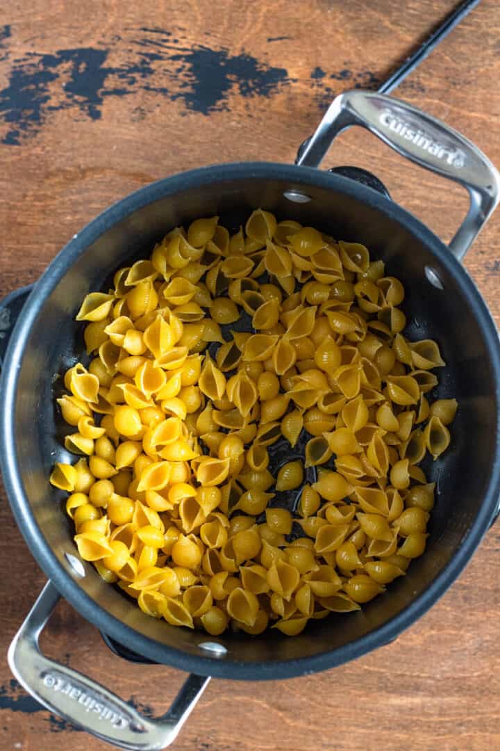 Sopa de conchas - Mexican Shells and Cheese- The Foreign Fork