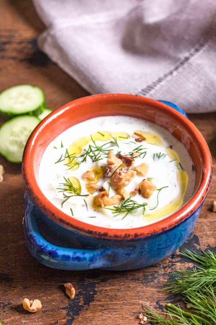 Tarator: Cold Cucumber Yogurt Soup from Bulgaria- The Foreign Fork