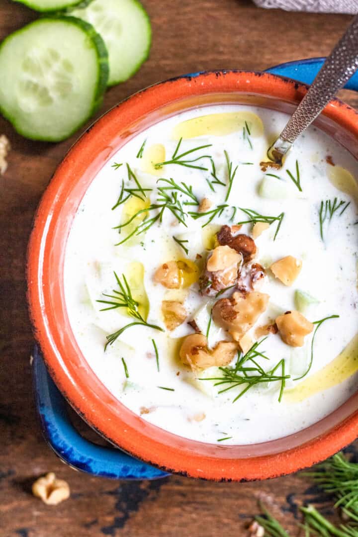 Tarator: Cold Cucumber Yogurt Soup from Bulgaria- The Foreign Fork