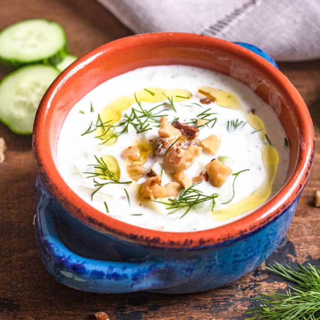 Tarator: Cold Cucumber Yogurt Soup from Bulgaria- The Foreign Fork