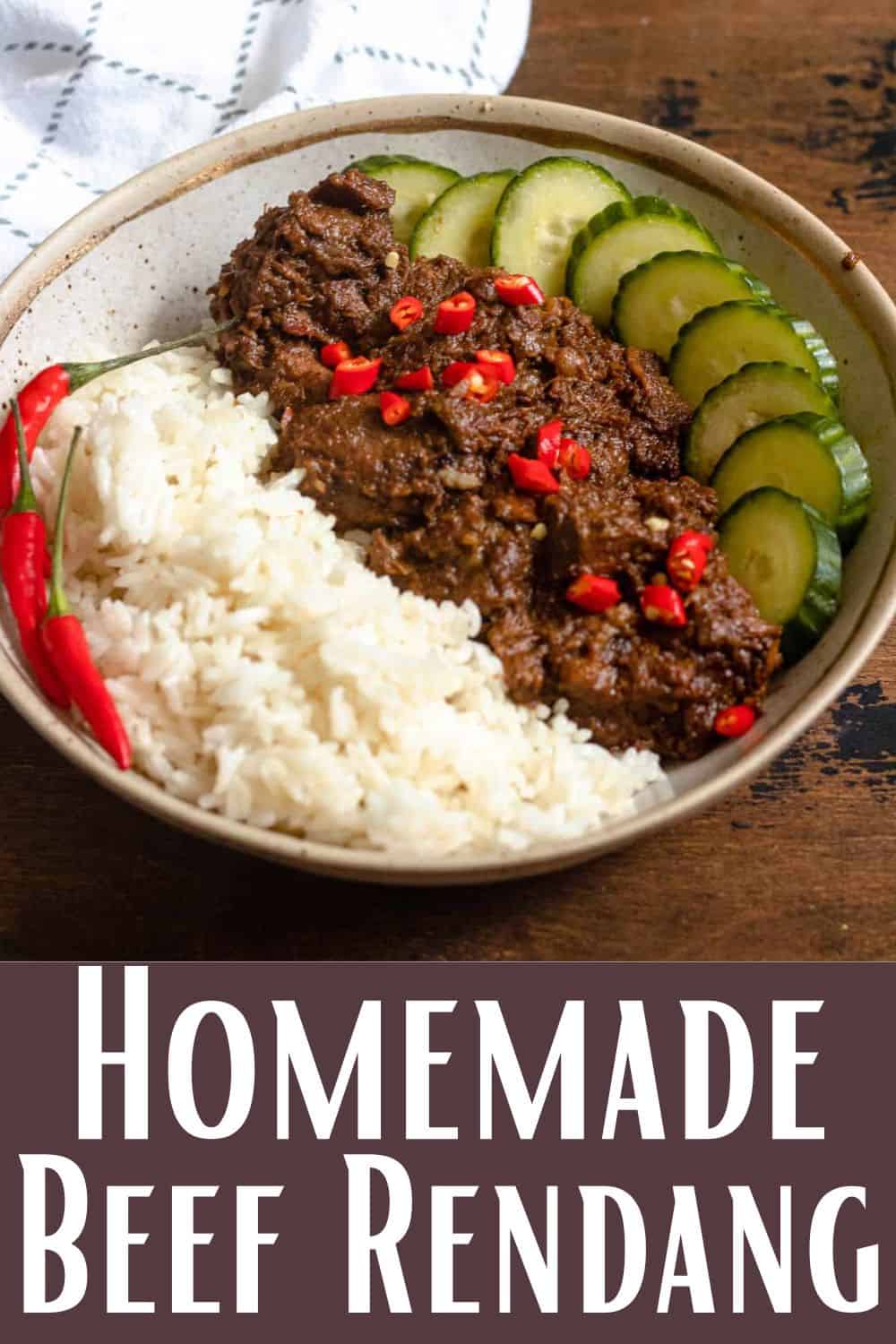 Beef Rendang - Cooked Tender in Coconut Milk - The Foreign Fork