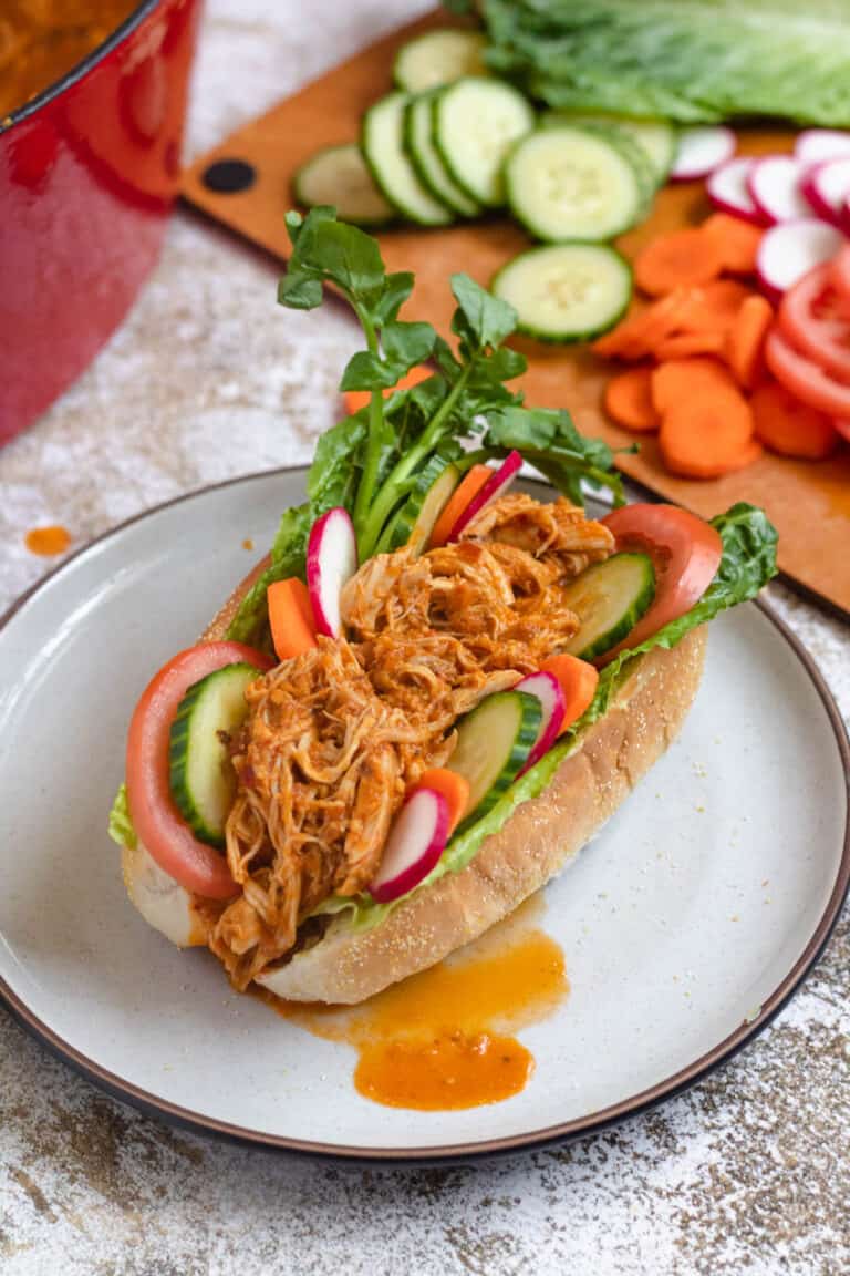 Pan con Pollo Salvadoreño Recipe- The Foreign Fork