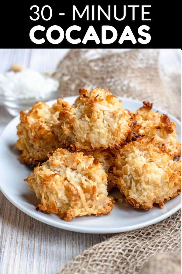 Easy Cocadas (Coconut Macaroons) Recipe - The Foreign Fork