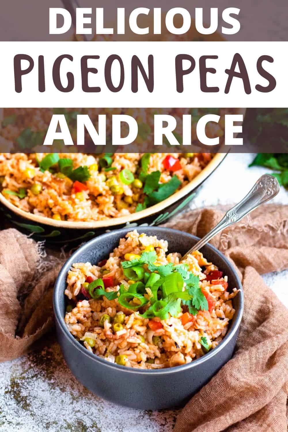 Pigeon Peas and Rice - One Pot Meal - The Foreign Fork