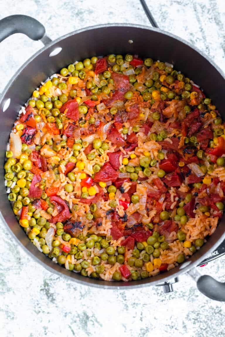 Pigeon Peas and Rice - One Pot Meal - The Foreign Fork