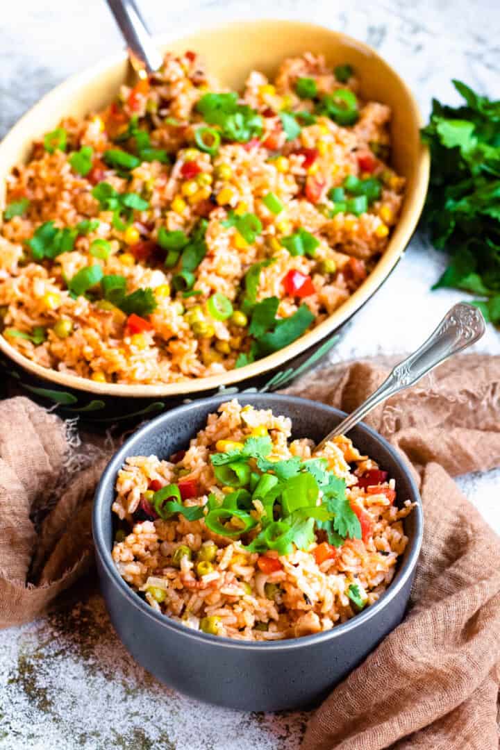 Pigeon Peas and Rice - One Pot Meal - The Foreign Fork