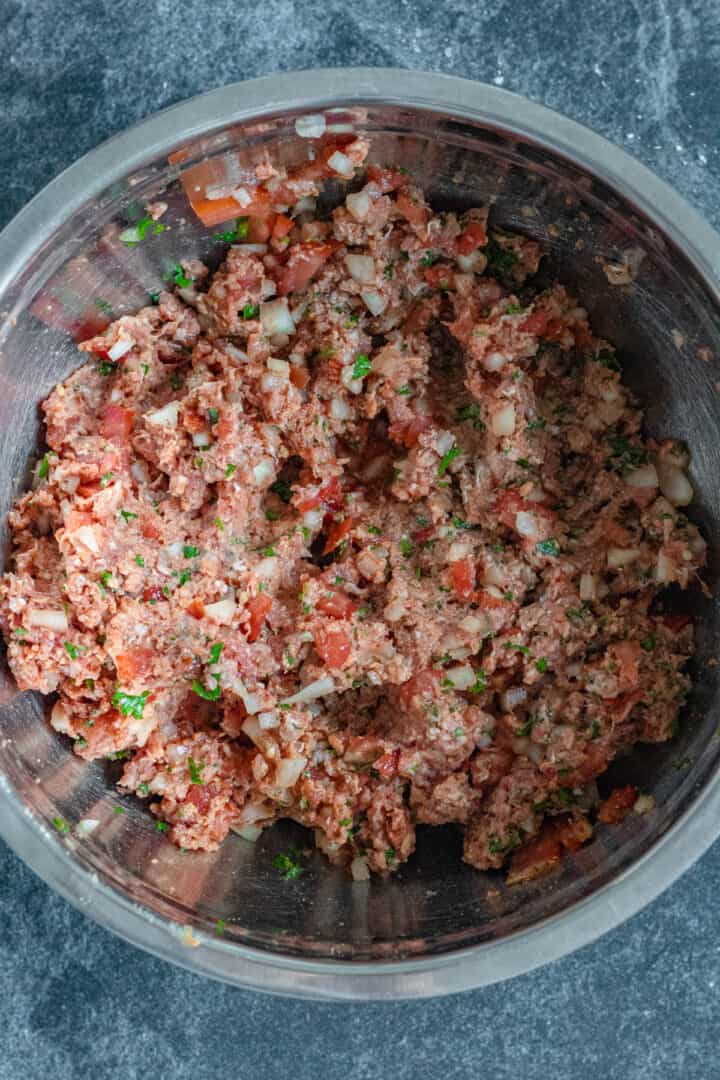 Sfiha Recipe - Middle Eastern Appetizer or Street Food - The Foreign Fork