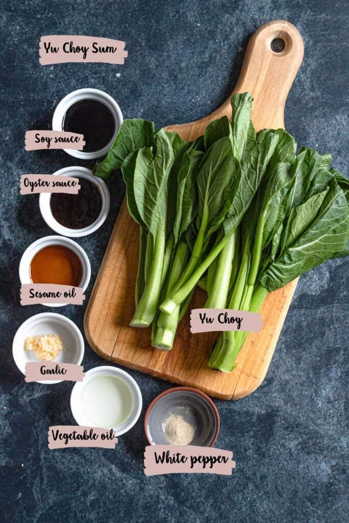 Yu Choy Sum - A Healthy Chinese Side Dish- The Foreign Fork