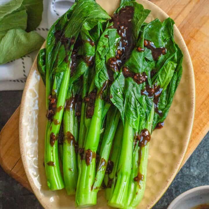 Yu Choy Sum - A Healthy Chinese Side Dish- The Foreign Fork