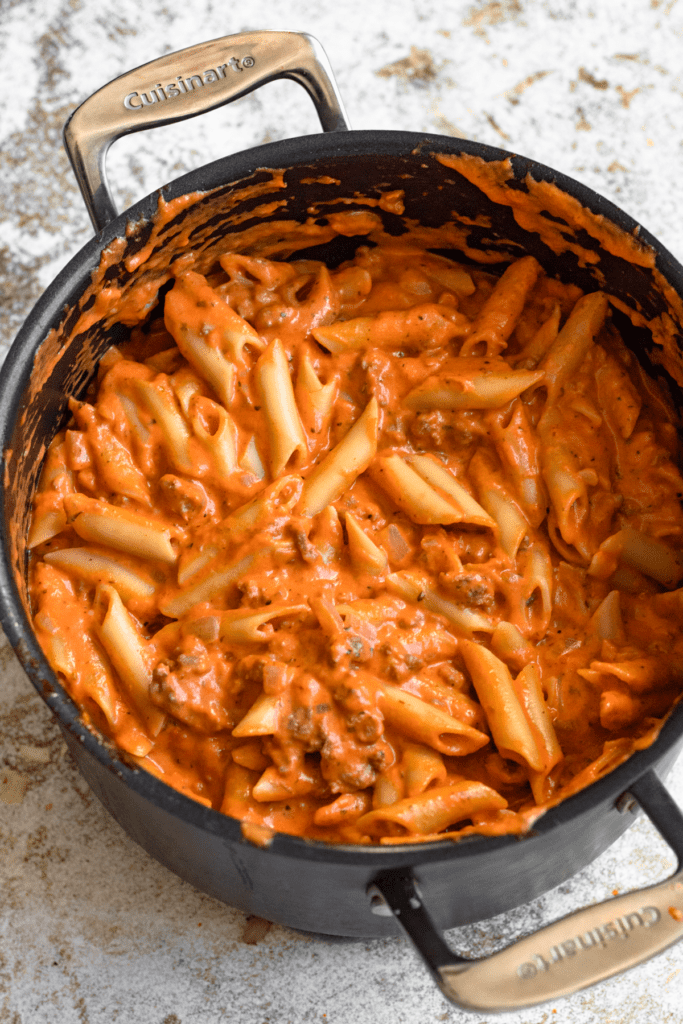 Baked Mostaccioli Recipe - Creamy Pasta!- The Foreign Fork