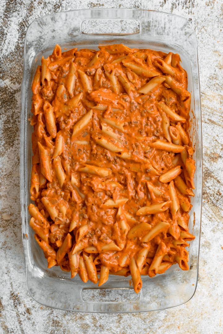 Baked Mostaccioli Recipe - Creamy Pasta!- The Foreign Fork