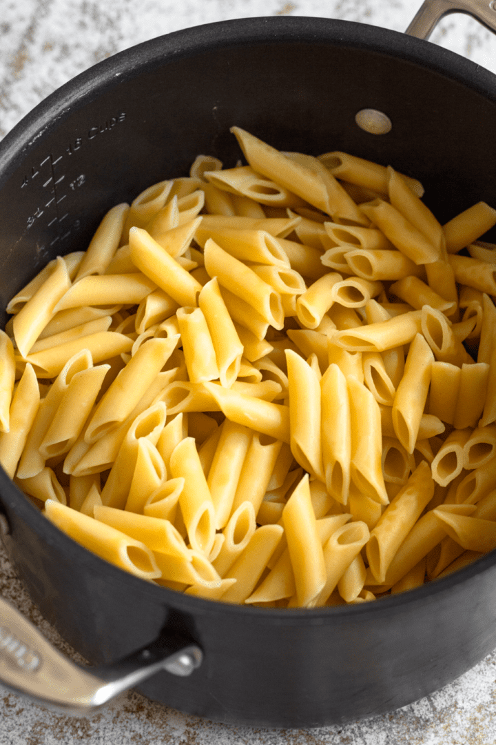 Baked Mostaccioli Recipe - Creamy Pasta!- The Foreign Fork