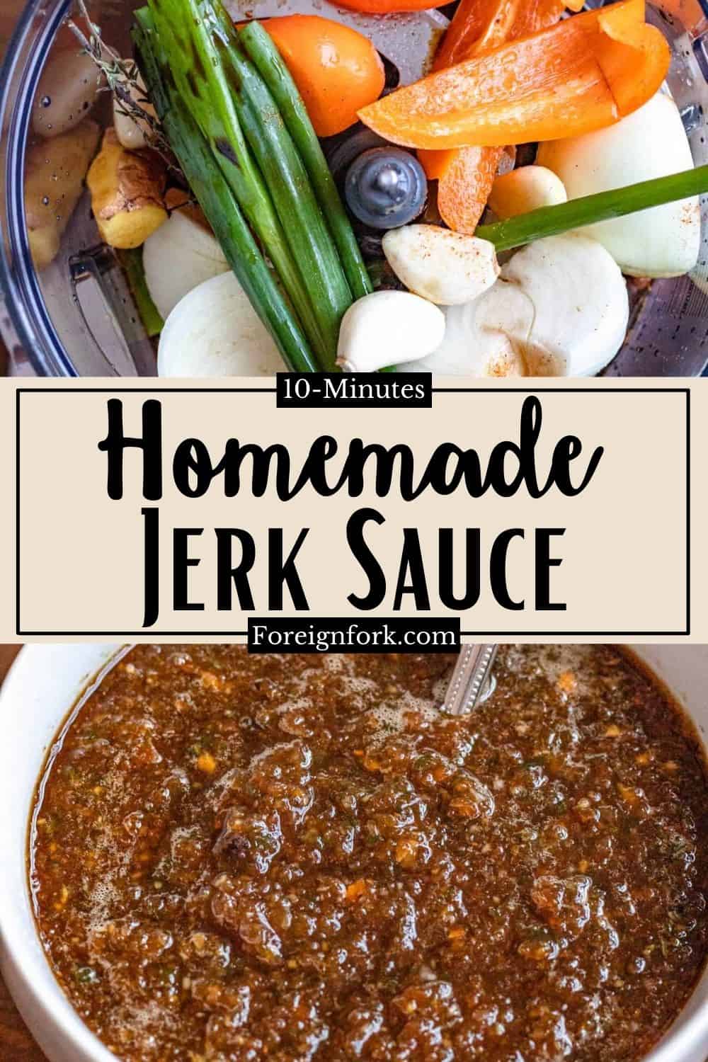 Jamaican Jerk Sauce - The Foreign Fork