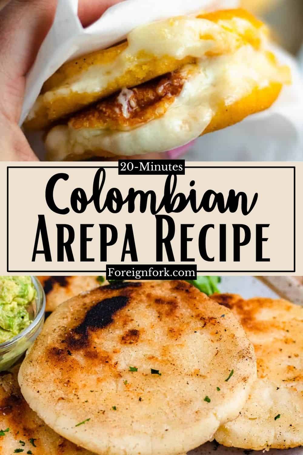 Arepas Recipe - Colombian Snack! - The Foreign Fork