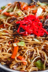 Beef Yakisoba Recipe - Japanese cuisine!- The Foreign Fork