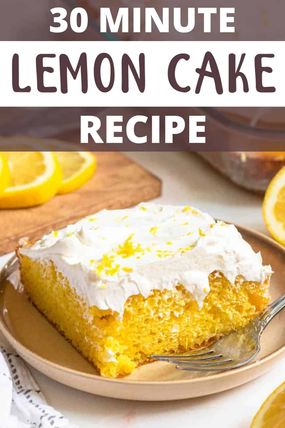 The Best Lemon Cake Recipe Using Cake Mix - The Foreign Fork