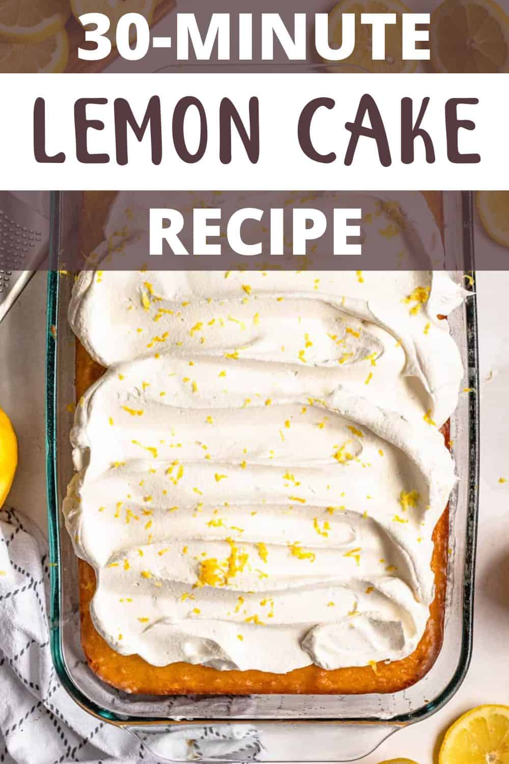 The Best Lemon Cake Recipe Using Cake Mix - The Foreign Fork