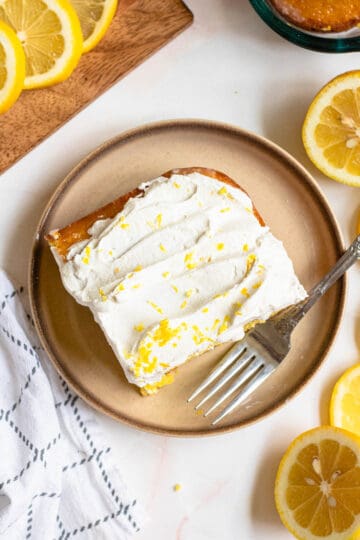 The Best Lemon Cake Recipe Using Cake Mix - The Foreign Fork