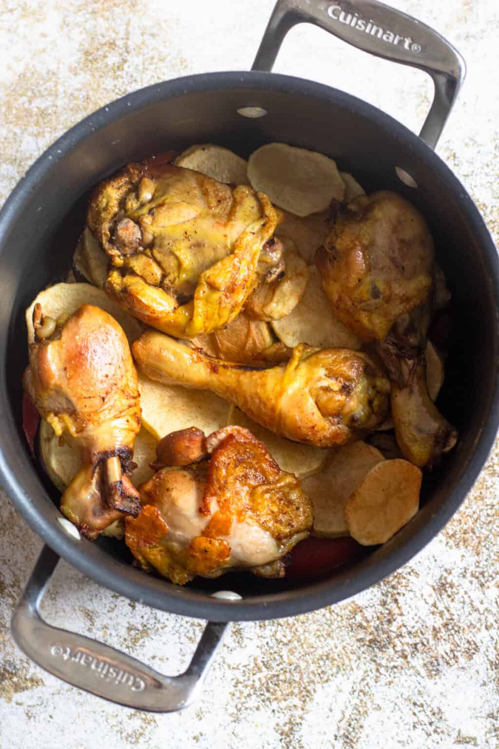 Maqluba Recipe (Makloubeh) with Chicken - The Foreign Fork