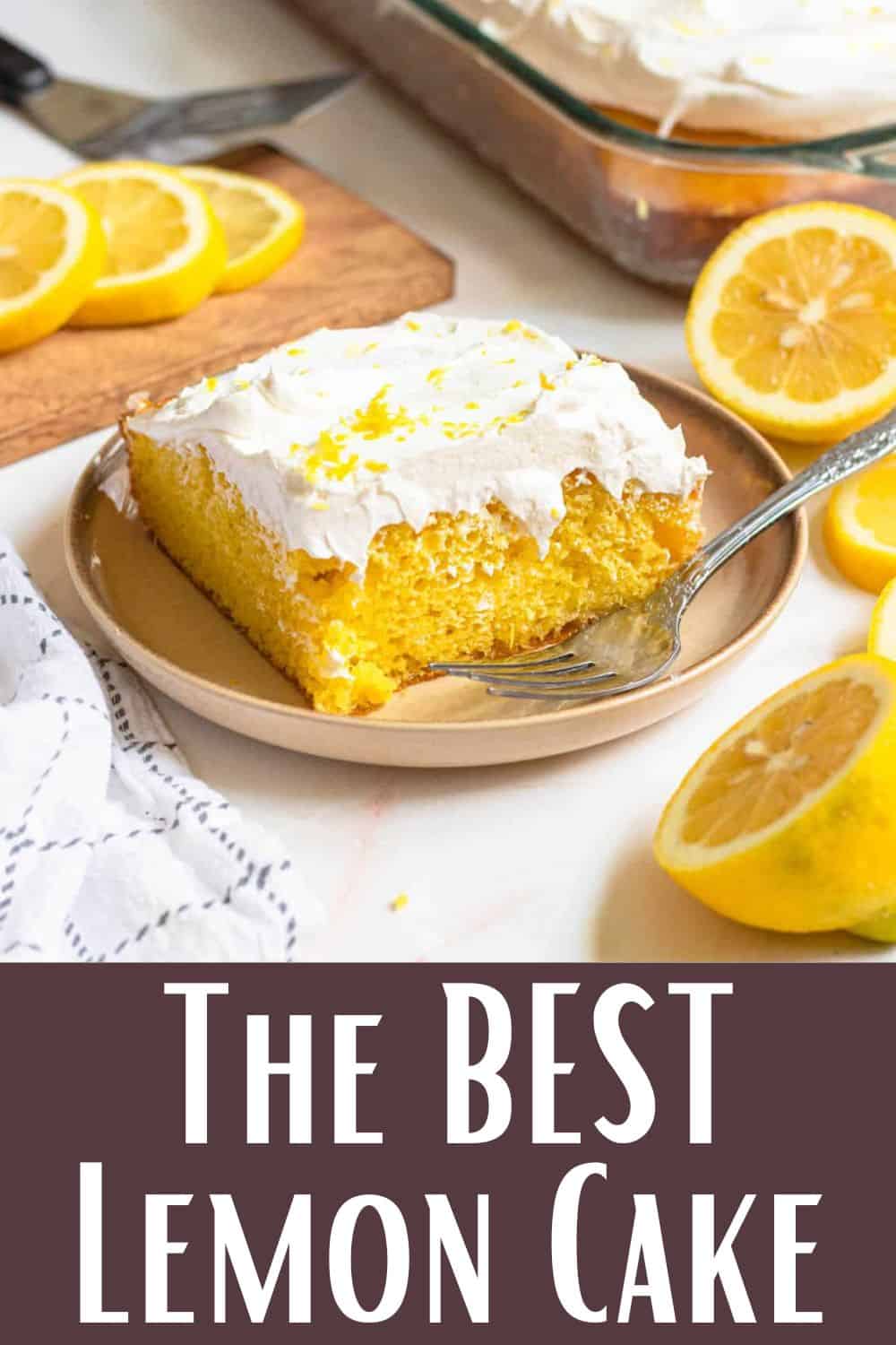 The Best Lemon Cake Recipe Using Cake Mix - The Foreign Fork