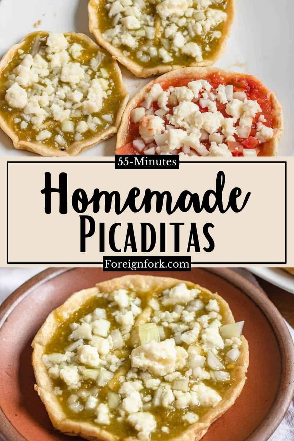 Picaditas - A Filling Snack- The Foreign Fork