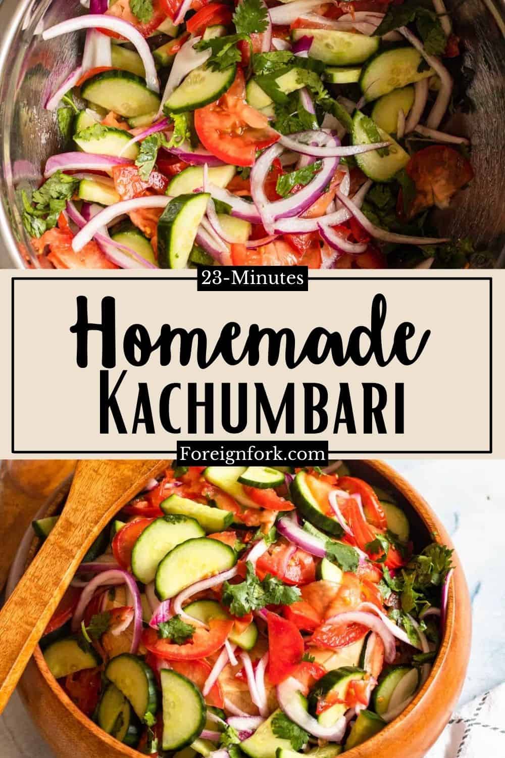 Kachumbari from Kenya - Delicious Side Dish - The Foreign Fork