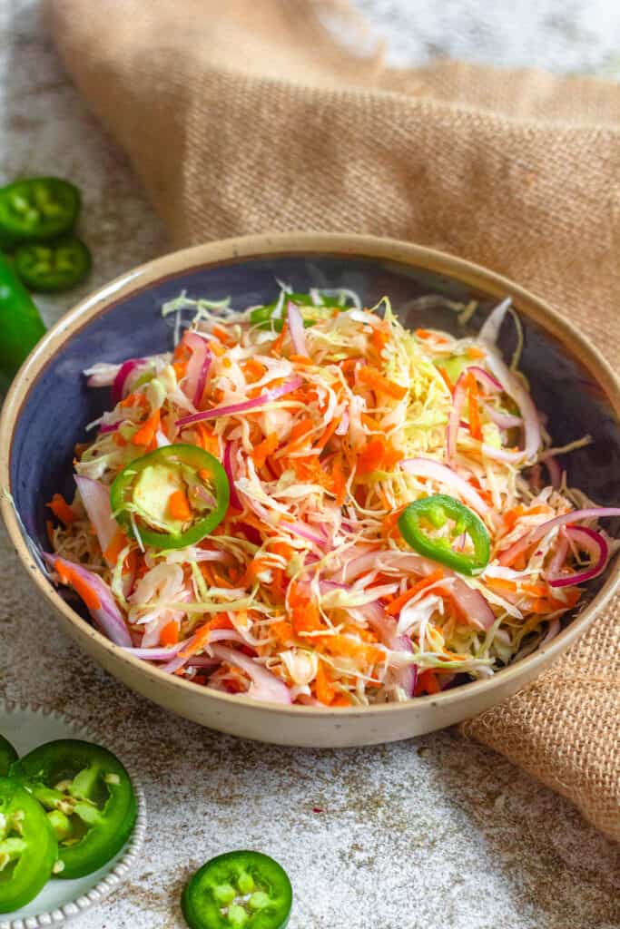 Curtido - Simple Salvadoran Relish - The Foreign Fork