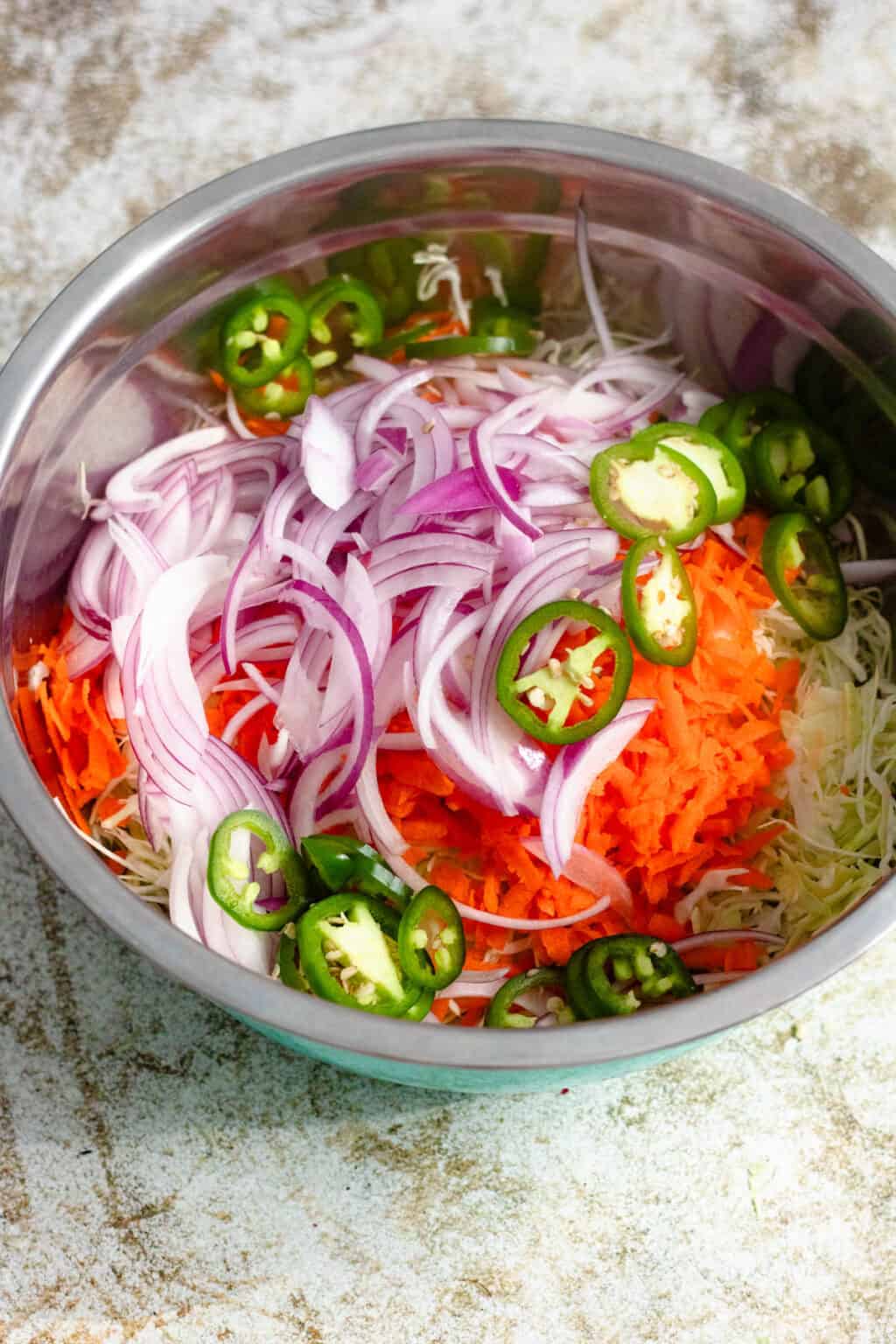 Curtido - Simple Salvadoran Relish - The Foreign Fork