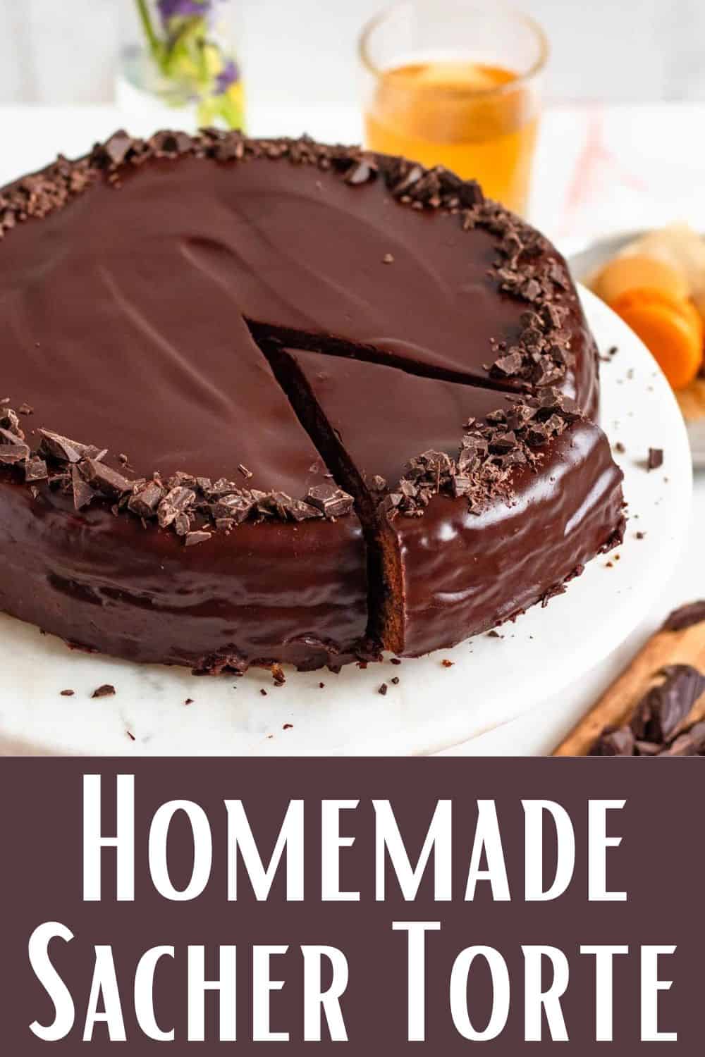 Sacher Torte Recipe - Layered Cake with - The Foreign Fork