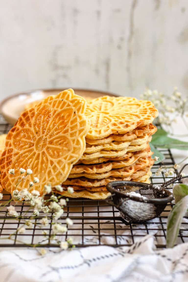 Traditional Italian Pizzelle Recipe - The Foreign Fork