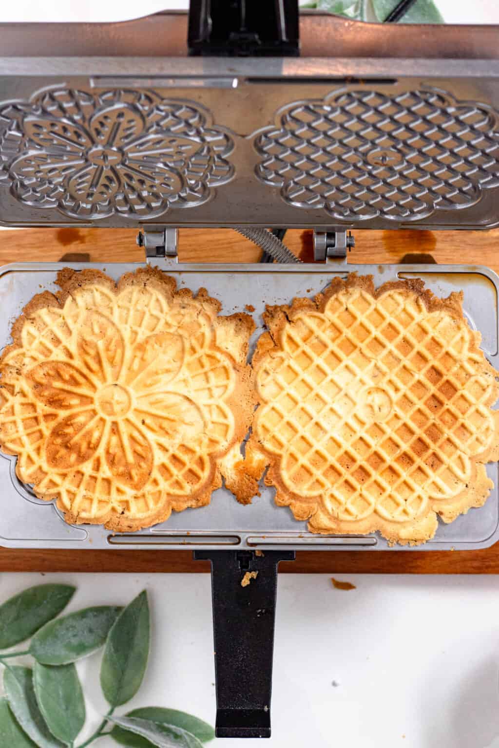 Traditional Italian Pizzelle Recipe - The Foreign Fork