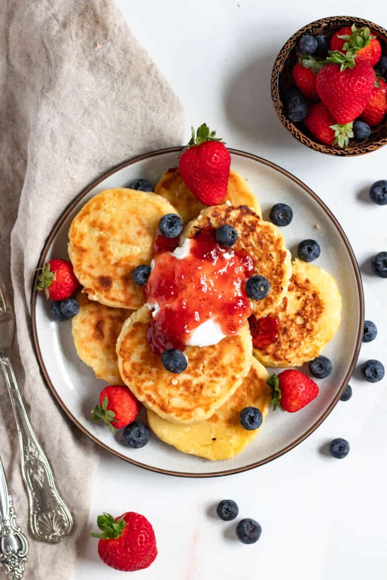 Syrniki - Sweet Breakfast From Eastern Europe!- The Foreign Fork