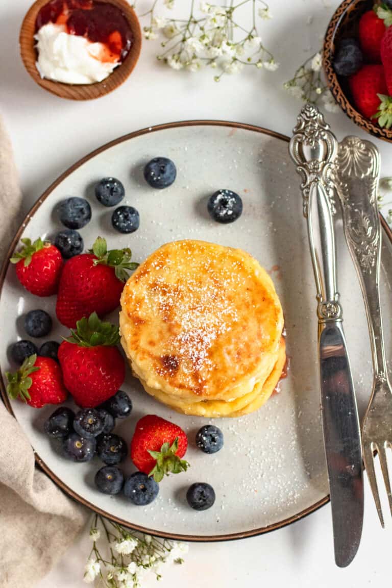 Syrniki - Sweet Breakfast From Eastern Europe!- The Foreign Fork