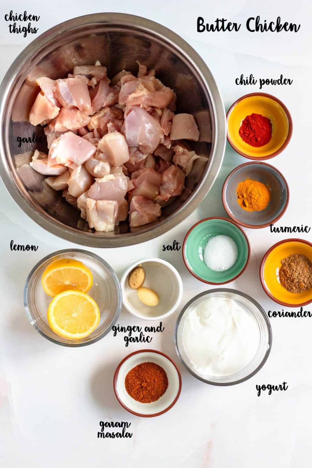 Butter Chicken with Naan (Murgh Makhani) - The Foreign Fork