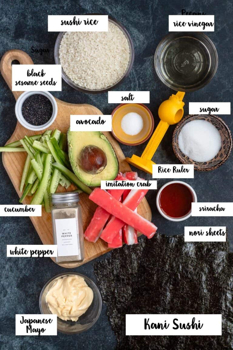 Kani Sushi (Spicy Crab Sushi) - The Foreign Fork