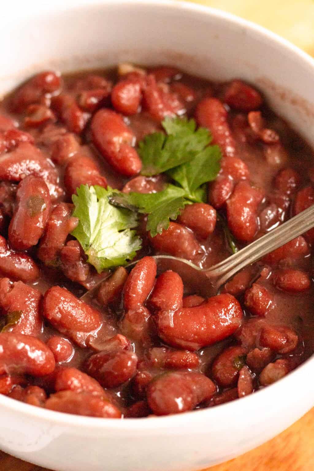 Stewed Red Beans - The Foreign Fork