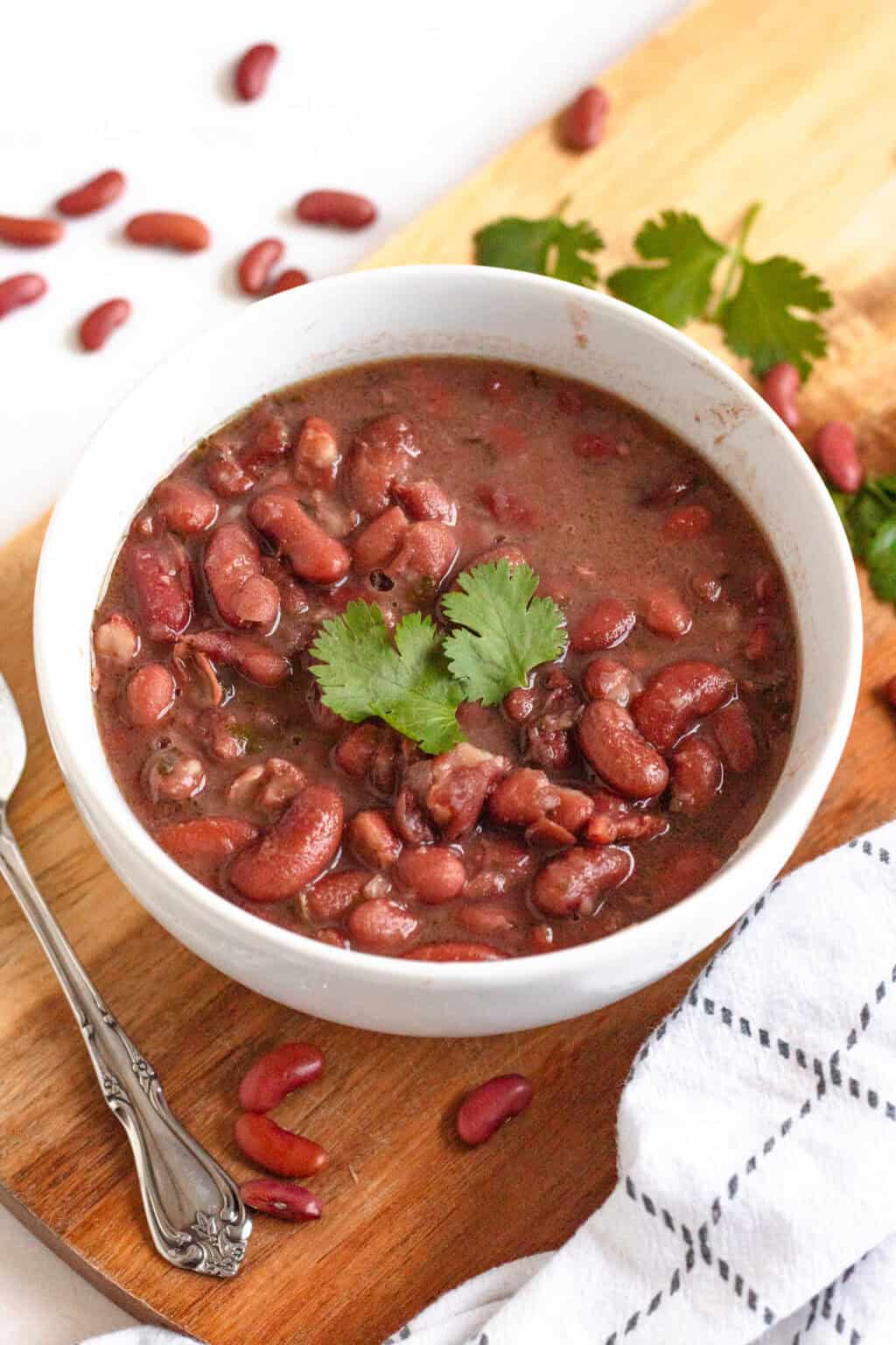 Stewed Red Beans - The Foreign Fork
