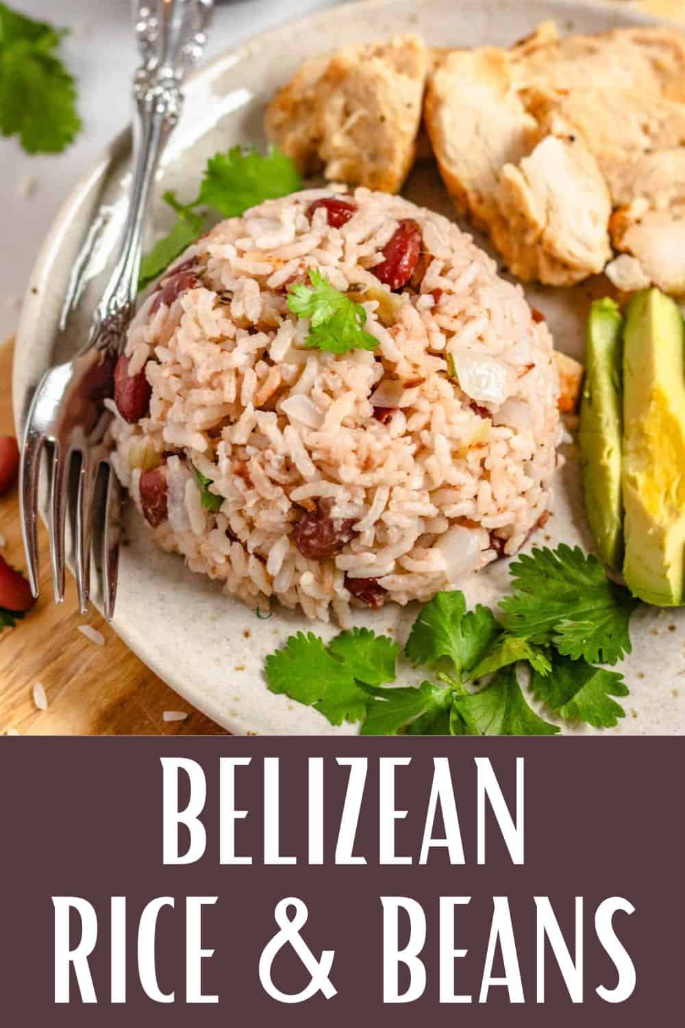 Belizean Rice and Beans - The Foreign Fork
