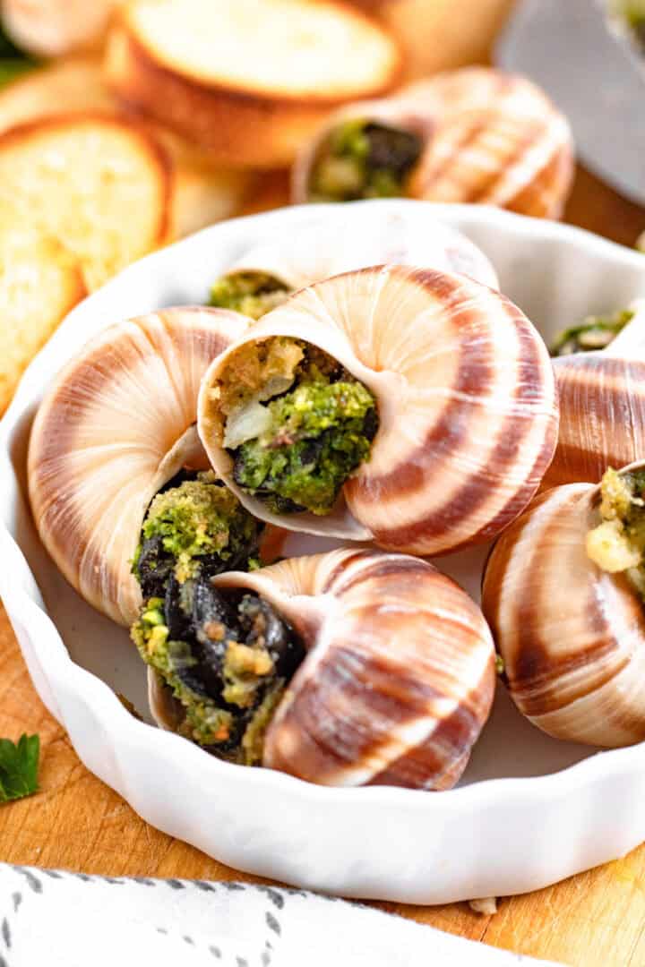 Classic Escargot Recipe from France - Great Date Night Recipe!- The ...