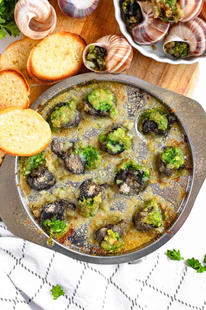 Classic Escargot Recipe from France - Great Date Night Recipe!- The ...