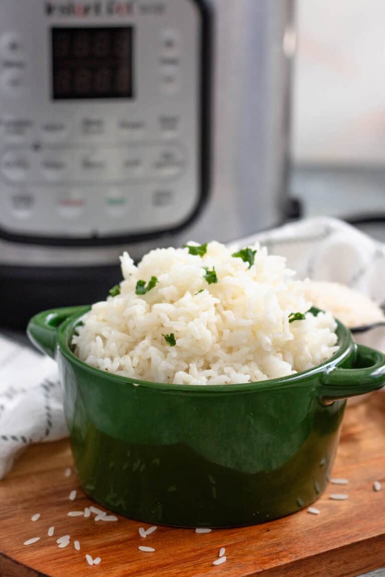 Instant Pot Long Grain White Rice - Ready in 10 Minutes! - The Foreign Fork
