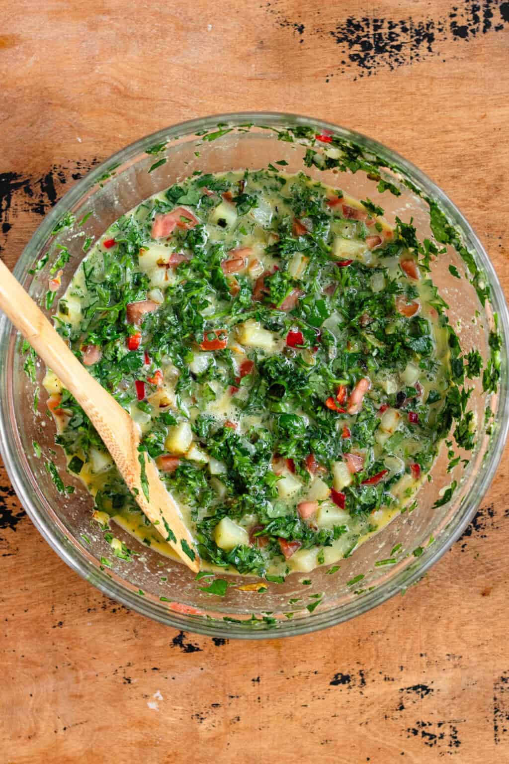 Ejja (Breakfast Frittata) from Libya - The Foreign Fork